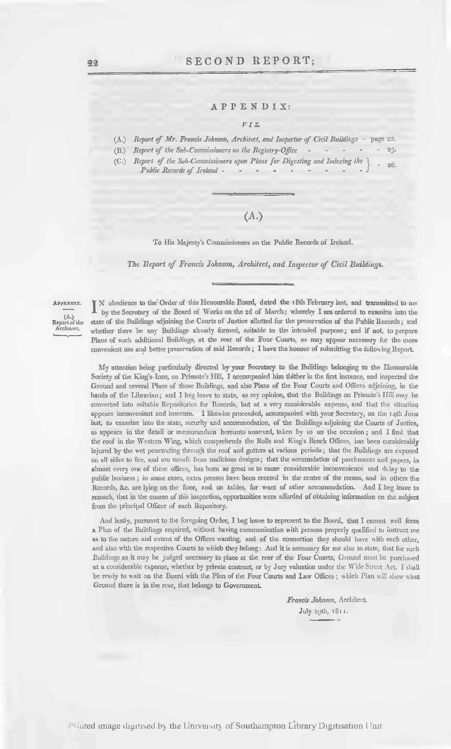 francis johnson architect